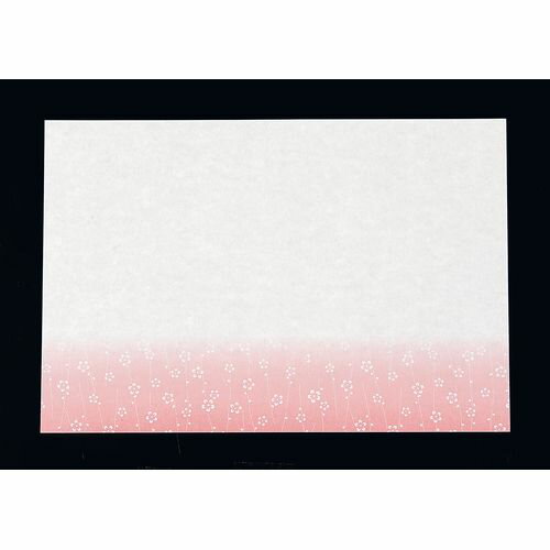 アーテック 尺三まっと華かすみ（100枚入） 紅梅 SAK-04 QMT8001 JANコード 4562160018920●幅×奥行(mm):390×264●材質：無蛍光和紙■高級和紙に季節感あふれる模様を施した彩り華やかな尺三まっとシリー...