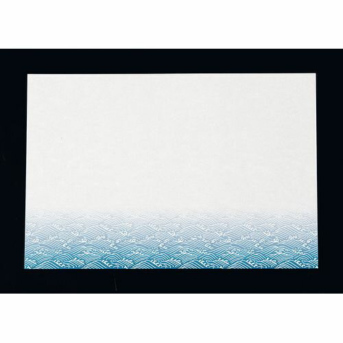 アーテック 尺三まっと華かすみ（100枚入） 青海波 SAK-07 QMT8301 JANコード 4562160018951●幅×奥行(mm):390×264●材質：無蛍光和紙■高級和紙に季節感あふれる模様を施した彩り華やかな尺三まっとシリ...