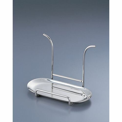 遠藤商事 18-8卓上鍋蓋立 NJ10034 QFT0101 JANコード 4905001106798●間口×奥行×高さ(mm):175×95×140●材質：ステンレス■露受けが付いていますのでテーブルを汚さずご使用できます。■一般的な卓上...