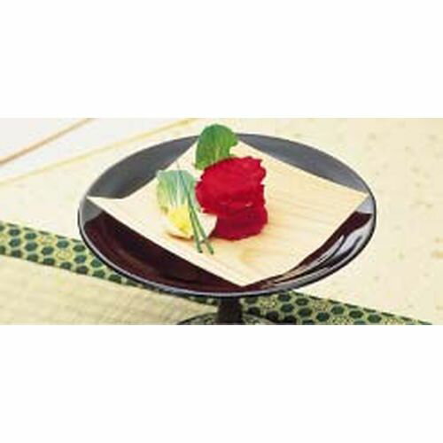 ヤマコー 杉懐紙（100枚入） 4寸 QSG01004 JANコード 4988484240012●規格(寸):4●間口×奥行(mm):120×120●材質：杉■天然杉の香り。■お料理の水分を調節してくれます。【送料について】北海道、沖縄、離...