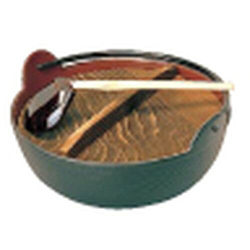 五進 田舎鍋（鉄製内面茶ホーロー仕上） 21cm（杓子付） QIN06021 JANコード 4993497400049●サイズ(cm):21(杓子付)●外径×深さ(mm):218× 80●容量(L):2.10●重量(kg):1.90●材質：...