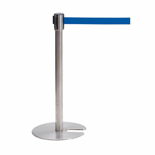 友屋 ベルトパーティーション SUS-3 青 ZPC7701 JANコード 4904625759786●メーカー品番:SUS-3●カラー:青●直径×高さ(mm):360×800■φ360×H800支柱径:φ63ベルト:幅47×全長1800■...