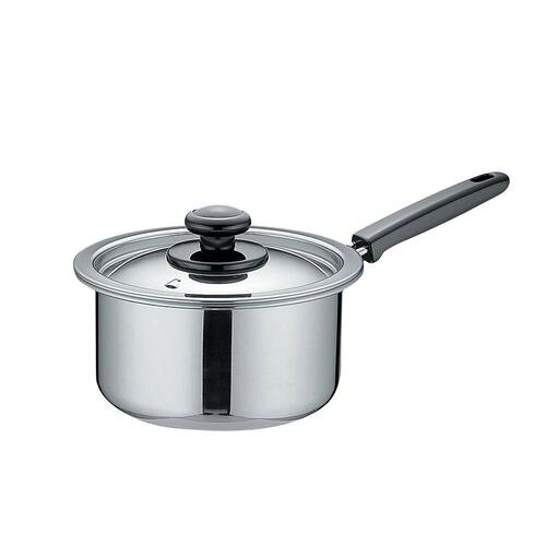 遠藤商事 モリブデン 片手鍋 18cm AKTE102 JANコード 4905001240652●サイズ表示(内径cm):18●外径×深さ(mm):210×105●容量(L):2.6●重量(kg):0.95●板厚(mm):1.0●底径(mm...