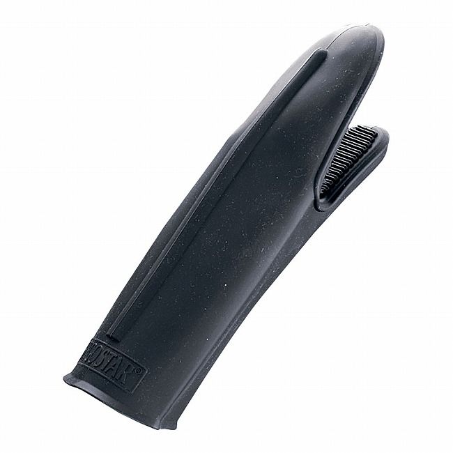 遠藤商事 シリコンオーブンミット シャーク ブラック [DOCB801]JANコード：4015544335958耐熱温度:250℃●表面が滑りづらくしっかり掴める形状で作業性に優れています。●左右どちらでもご使用いただけます。■全長(mm)...