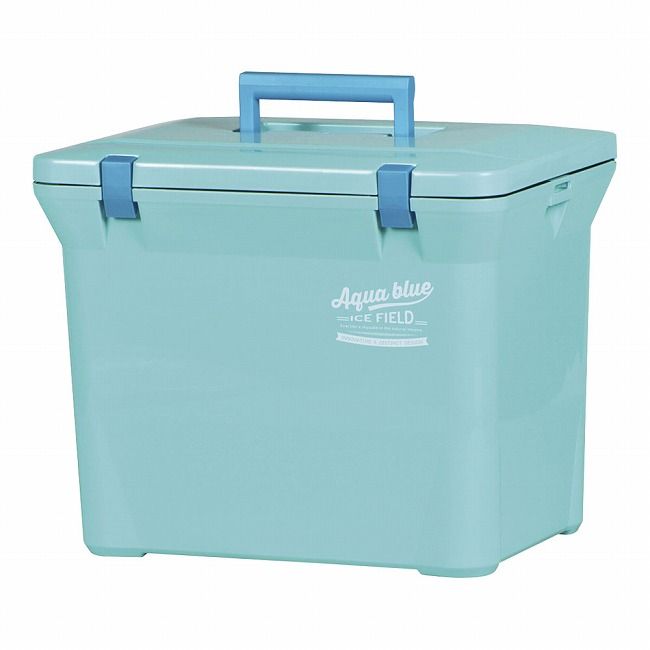 伸和 クーラーボックス アクアブルー 28A [AKC4401]JANコード：4905310060293■メーカー品番：28A■外寸間口×奥行×高さ(mm)：451×322×370■内寸間口×奥行×高さ(mm)：381×251×294■質量...