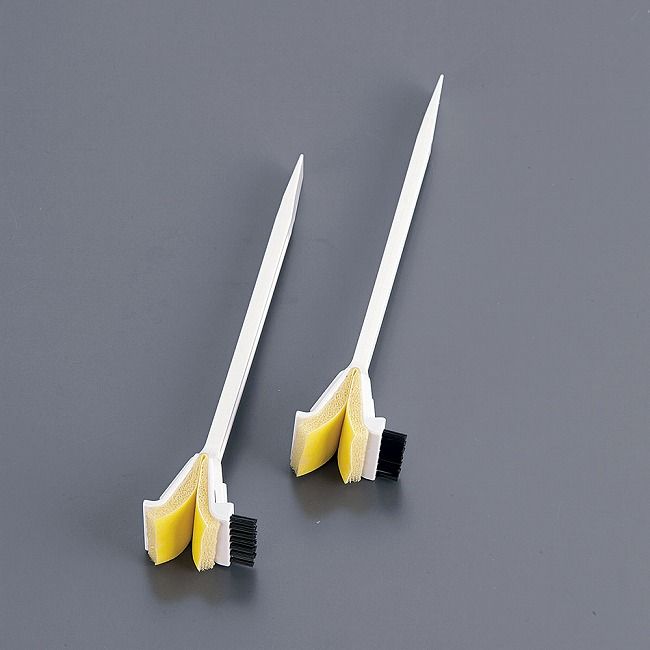 まめいた PRO 焼きアミ用 KB-623(2ヶ入) [JKT2801]JANコード：4930419462358全長:160毛の長さ:7材質:スティック/ABS樹脂スポンジ/綿・研磨材・ポリウレタンフォーム毛/ナイロン・人工石を付着させた研...