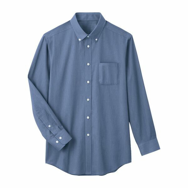 ■特徴●オックス・フォード(綿70%+ポリエステル30%)●肩部分をサイドタックにすることで、 肩甲骨に引っかかるストレスを軽減します。●着丈がやや長く、パンツインしても出にくいです。●左胸ポケット付き■商品情報●メーカー品番:SBLU-1...