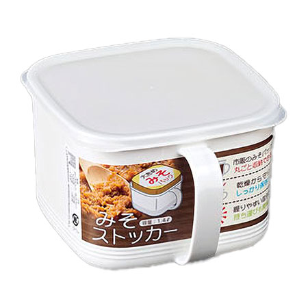 ●材質:本体/ポリプロピレンフタ/ポリエチレン●市販のみそパックが丸ごと収納できます。【代引きについて】こちらの商品は、代引きでの出荷は受け付けておりません。【送料について】北海道、沖縄、離島は送料を頂きます。