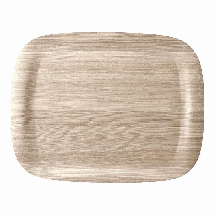 ●材質:木材、樹脂●耐熱温度:-10〜100度●再生可能な素材を90%使用した高品質のトレーです。●70%がFSC機関が認証した木材と20%の天然樹脂からできています。※洗浄機対応【代引きについて】こちらの商品は、代引きでの出荷は受け付けて...