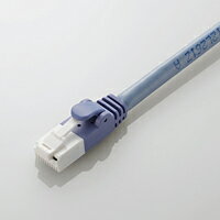■プロテクタと新素材コネクタ採用のダブル構造で、通常の使用環境では絶対にツメが折れない!※周波数帯域250MHzを保証する、ギガビット・イーサネットの高速通信に最適なカテゴリー6対応LANケーブル。※1000回の屈曲検査に合格(当社検証)［...