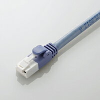 ■プロテクタと新素材コネクタ採用のダブル構造で、通常の使用環境では絶対にツメが折れない!※周波数帯域250MHzを保証する、ギガビット・イーサネットの高速通信に最適なカテゴリー6対応LANケーブル。※1000回の屈曲検査に合格(当社検証)［...