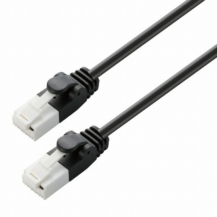 【商品詳細】プロテクタと新素材コネクタ採用のダブル構造で、通常の使用環境では絶対にツメが折れない!※周波数帯域250MHzを保証する、ギガビット・イーサネットの高速通信に最適なカテゴリー6対応LANケーブル。※1000回の屈曲検査に合格(当...
