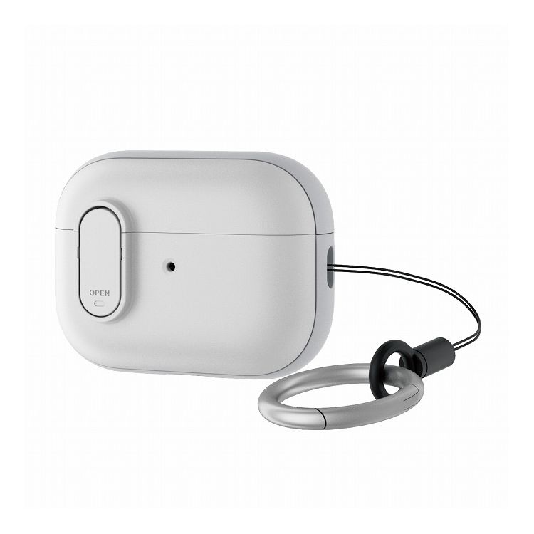 【商品説明】■落下時の飛び出しを防ぐロック機能と、独自設計のエアークッションで守る、軽く、衝撃に強いAirPods Pro (第2世代)用TOUGH SLIM Lockケースです。 ■ロック機能はケースのフタをしっかり固定し、ワンタッチで解...