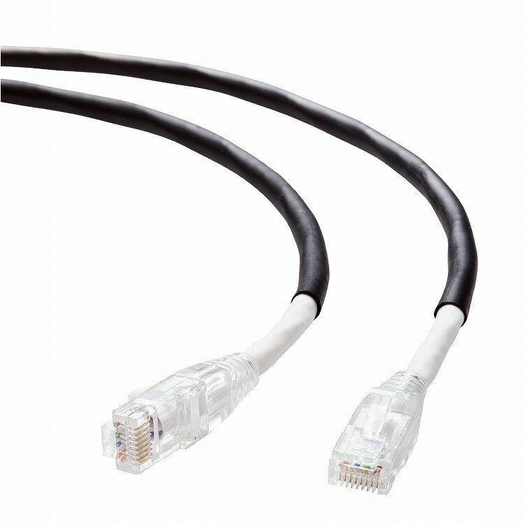 【商品名】エレコムELECOMLANケーブルCAT6A30m屋外用PoE++対応高速10Gbpsストレート耐候性雨・日光に強いイーサネットケーブルRJ45RoHS指令準拠ブラック【特徴】■屋外での使用に適した耐候性の高い、Cat6A対応のス...