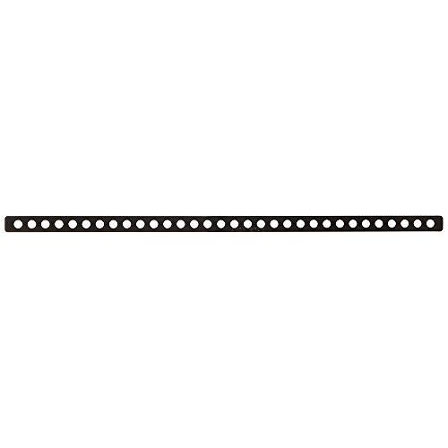 エーモン工業 取付金具(黒) S745JANコード：4905034007451サイズ:厚さ0.8mm　15x396mm　穴径7mm。●カチオン電着塗装。【注意事項】●固定したものが脱落しないようにボルト等はしっかりと締め付け、さらに定期的に...