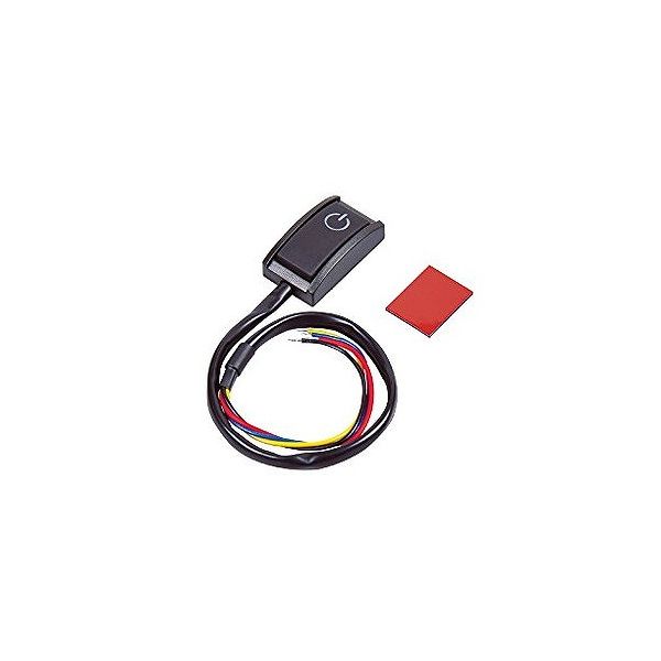 エーモン工業 貼り付けプッシュスイッチ ON-OFF DC12V・200mA (独立照光) 3225JANコード：4905034032255エーモン工業の貼り付けプッシュスイッチ、3225です。スイッチパターン:ON-OFF使用可能電力:D...