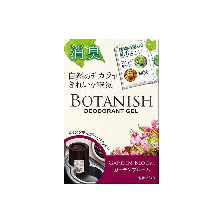晴香堂 カーオール 車用 消臭芳香剤 ボタニッシュ置き型 ホワイト ムスク 3280 消臭剤JANコード：4976363125352自然のチカラできれいな空気天然消臭成分「柿渋エキス」と「フィトンチッド」を配合した置き型タイプの消臭剤。ボタ...