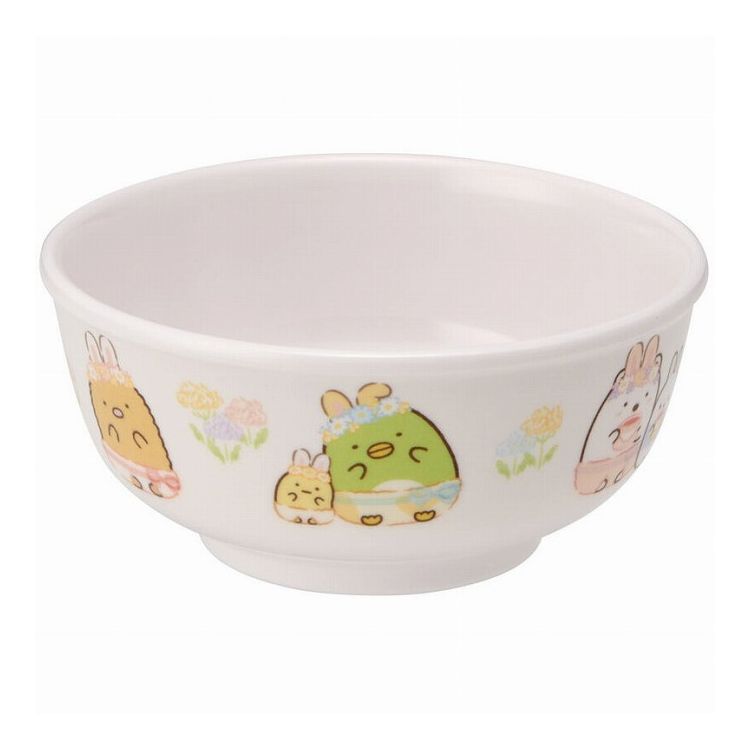 【商品詳細】軽くて丈夫なメラミン製の子ども食器です。指を掛けやすい形状のフチと、浅めで指が届きやすく倒れにくい広めの高台で持ちやすく食べやすい♪食洗機対応です。【商品サイズ】サイズ：約直径105×高さ48mm容量：約240ml【品質表示】メ...