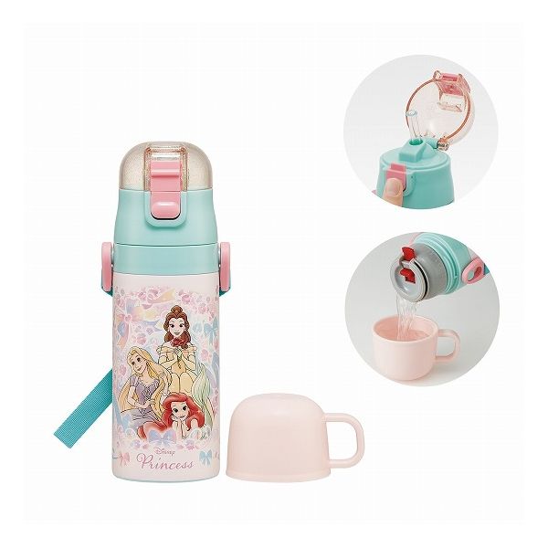 【商品詳細】学校によっては水筒のタイプ指定がある場合も…。そんな時には2通りの使い方ができるこちらをオススメ★2種類ある飲み口を付け替えて、飲みやすいストロー飲みタイプと、温かい飲み物もOKのコップ飲みタイプで使い分け!ストローキャップユニ...