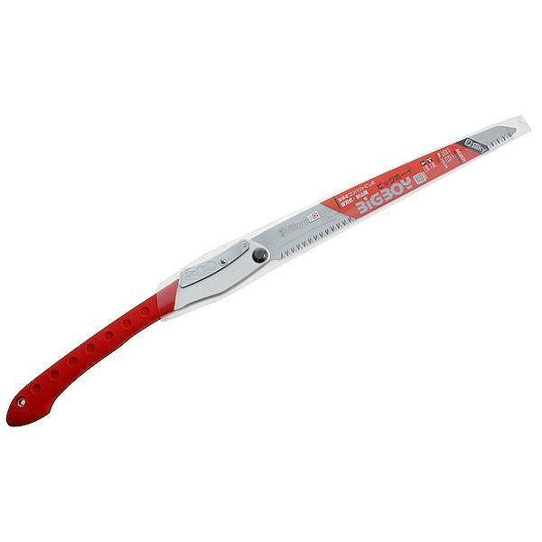 【商品詳細】コンパクトに二つ折収納できる長柄の剪定・枝打鋸●重量：410g●刃渡り：360【送料について】北海道、沖縄、離島は送料を頂きます。