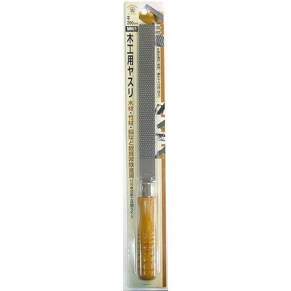 【商品詳細】木工用ヤスリ。木材・竹材・鉛等、軟質の非鉄金属に！◇注意：画像はサイズ違いのものになります【送料について】北海道、沖縄、離島は送料を頂きます。