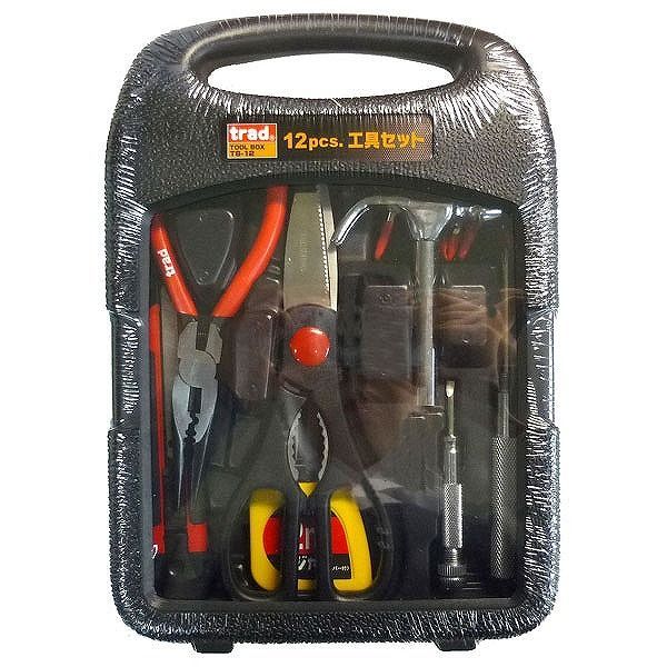 【商品詳細】使用頻度の高い工具をセットアップ!備えて安心、使って便利な工具セット！【送料について】北海道、沖縄、離島は送料を頂きます。