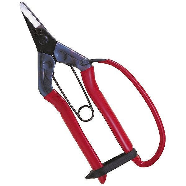 【商品詳細】果実・野菜の収穫、窪んだヘタ・軸切にガード付●重量：110g●刃渡り：23【送料について】北海道、沖縄、離島は送料を頂きます。