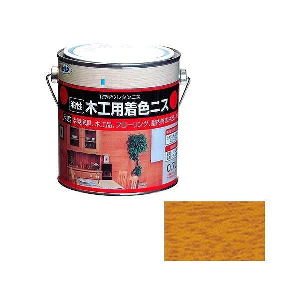 【商品詳細】着色と美しいツヤだしが同時にでき、木目を生かした美しいツヤに仕上がります。(ツヤ消しクリヤを除く) 　摩擦、衝撃に強く、耐久性に優れているので、木製家具、木工品、廊下、建物木部のニス仕上げに最適です。 　木製家具、木工品、フロー...