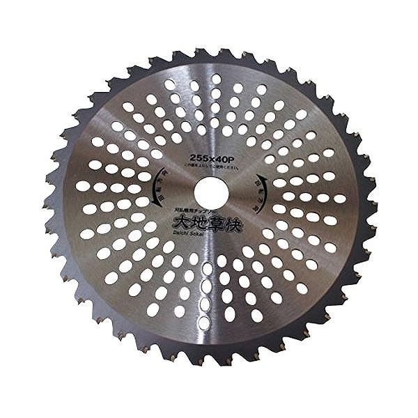 【商品詳細】両側面研磨で切れ味良し縦埋込型チップ、コブ付でチップの脱落が少ない●刃数：40枚【送料について】北海道、沖縄、離島は送料を頂きます。