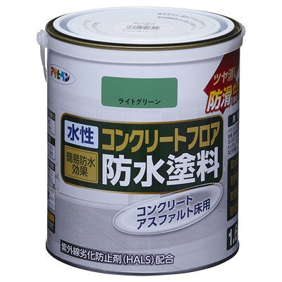 【商品説明】●下地への密着がよく、ケイ砂の配合により耐摩耗性・防塵性に優れ、防滑効果があります。●特殊架橋システム及びHALS（紫外線劣化防止剤）により、耐水性・耐汚染性・耐候性に優れています。●簡易防水効果があります。●安全で、取扱いが簡...