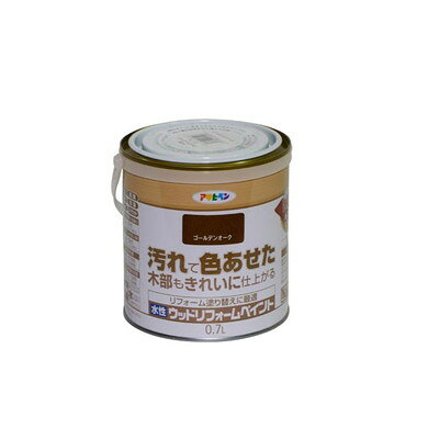 【商品説明】●水性で塗りやすく、低臭タイプの木部保護塗料。●1回塗りで隠ぺい性が高いので、汚れて色あせた木部もきれいに仕上がり、リフォーム塗り替えに最適。●紫外線吸収剤、防かび剤、はっ水剤、防藻剤、防腐剤配合で木部を劣化から守ります。【用途...