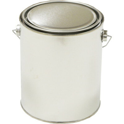 【商品説明】●蓋付きなので、塗料の乾燥やゴミの侵入を防ぎます。●規格：1L●材質：ブリキ（すずメッキ鋼板）●粉体や食品などは直接缶に入れずにポリ袋などをご使用ください。●水を含んでいるものの保管には適しません。●保管用となりますので、高温や...