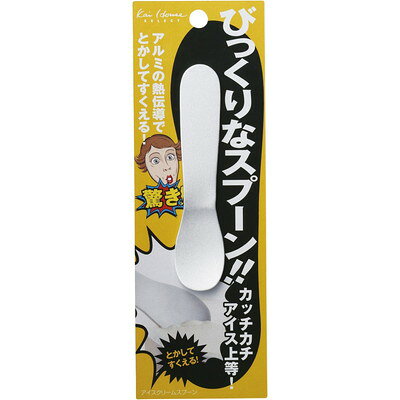 【商品説明】●先端部はより熱が伝わりやすく、スムーズなアイスへの入りを考慮し、薄く設計しました。●本体サイズ(約)：102X23X2mm●商品重量(約)：8g●材質：アルミニウム合金●生産国：中国●中国※メーカーの都合によりパッケージ、内容...