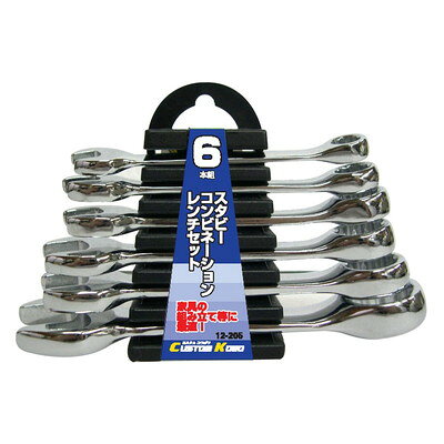 【商品説明】●家具の組立等に最適！●重量:360g●セット内容:サイズ:8／10／12／13／14／17mm●材質:本体:S45C※メーカーの都合によりパッケージ、内容等が変更される場合がございます。当店はメーカーコード（JANコード）で管...
