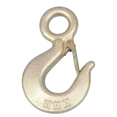 【商品説明】●アイフック用はずれ止め安全バネ（ラッチキット）あり。 ●使用荷重：1ton ●材質：SS400 ●破断荷重：5.0ton ●自重：0.4kg※メーカーの都合によりパッケージ、内容等が変更される場合がございます。当店はメーカーコ...