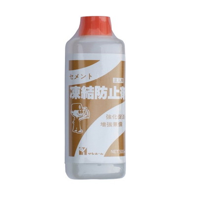 【商品説明】●冬期に於けるセメント工事に際して生じる障害を克服し、コンクリートの増強と硬化促進を兼備した製品です。●コンクリートの凍結防止に。●容量:500ml※メーカーの都合によりパッケージ、内容等が変更される場合がございます。当店はメー...