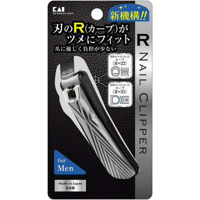 【商品説明】●ツメのR形状（カーブ）に合わせた3Dアーチ構造の刃体で、切るときのツメの変形が少なく、ツメへの負担が少ない。●サイズ：M●パッケージサイズ：145×85×50mm●重量：82g※メーカーの都合によりパッケージ、内容等が変更され...