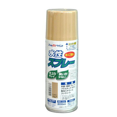 【商品説明】●鮮やかな光沢(つや消し色は除く)で速乾性。●臭いも少なく扱いやすい。●霧が細かいのでタレにくく、誰でも綺麗に吹けます。●発泡スチロールや段ボール(はっ水加工部は除く)にも塗装ができますので、学園祭や文化祭、体育祭などのイベント...