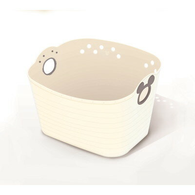 【商品説明】●キャラクターモチーフの持ち手がかわいい大容量バケツ！●おもちゃ箱やランドリーバケツとして、水濡れOKなのでレジャーや水遊びに持っていくのにも最適です。●商品サイズ(mm)：510×380×340●重さ：1050g●材質：ポリエ...