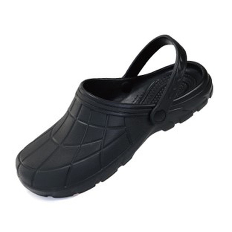 ●靴底にラバー付きでグリップ抜群。本体穴なしでゴミ等の侵入を防ぐ。●足裏にあたる部分がでこぼこ形状で、すきまを作りムレを軽減。●さわやかな履き心地を実現。●EVA素材で軽く、柔らかく履きやすい。●サイズ：SS(22.5-23.0)●カラー：...