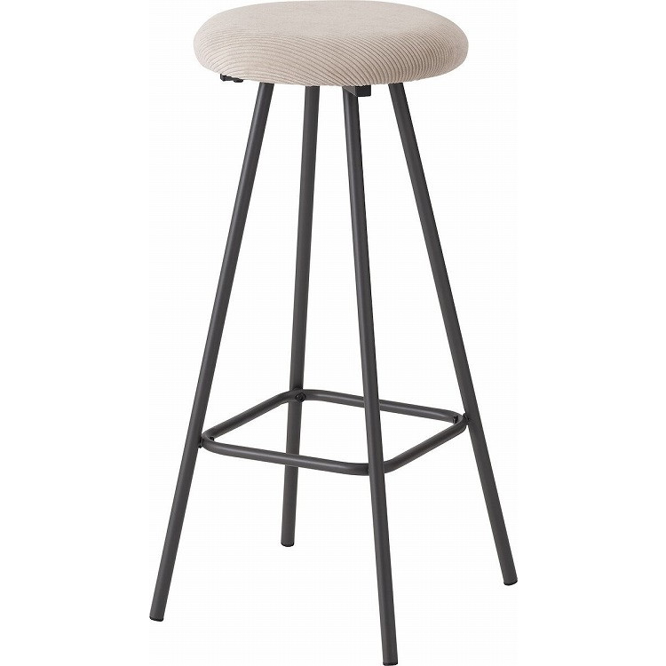 【商品説明】●ひと息つく時のおともに…。【商品詳細】●ひと息つく時のおともに...。●コンパクトなサイズ感で使い勝手が良いスツール"ベンコ"よりキッチンでも使用できるスマートなハイスツールが登場しました。●手触りの良いコーデュロイ生地と、本...