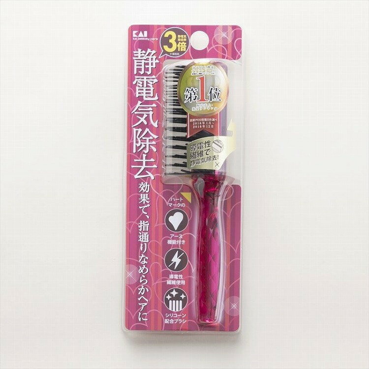 【商品説明】●静電防止機能を追求したヘアブラシ。【商品詳細】●うるさら髪に。●パッケージサイズ:204×79×45mm。●重量:55g。【代引きについて】こちらの商品は、代引きでの出荷は受け付けておりません。【送料について】北海道、沖縄、離...