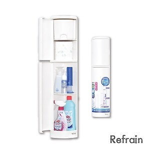 【商品説明】●扉付き、必要最低限のシンプル収納。【商品詳細】●超スリムタイプのトイレ収納ケースです。●必要最低限のものをコンパクトに収納したい方に。●プラスチック素材で、木製品に比べ厚みが薄い分、コンパクトなのにたくさん収納することができ、...