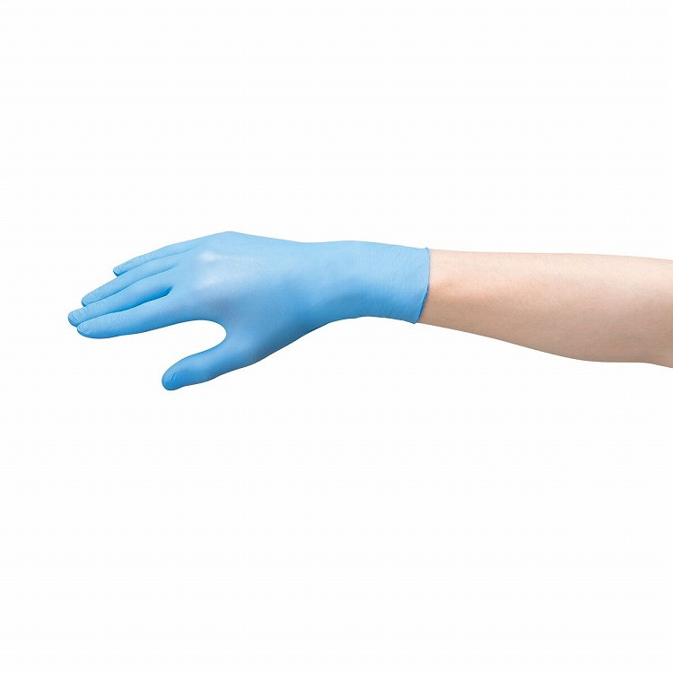 【商品説明】●抜群のフィット感!【商品詳細】●抜群のフィット感、ソフトな表面仕上げで作業快適。●食品衛生法適合品。●食品加工にも。●サイズ:M。●全長(約):24cm。●入数:100枚。●材質:ニトリルゴム。●カラー:ブルー。【代引きについ...