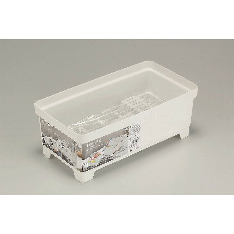 【商品説明】●狭いキッチンスペースでコンパクトにすっきり収納。【商品詳細】●排水ノズルは回転できるので、縦置き、横置きどちらにも対応できます!●箸ポケットや小物トレーは、設置場所によって四辺の内・外どちらでも掛けられます。●パッキンなどが掛...