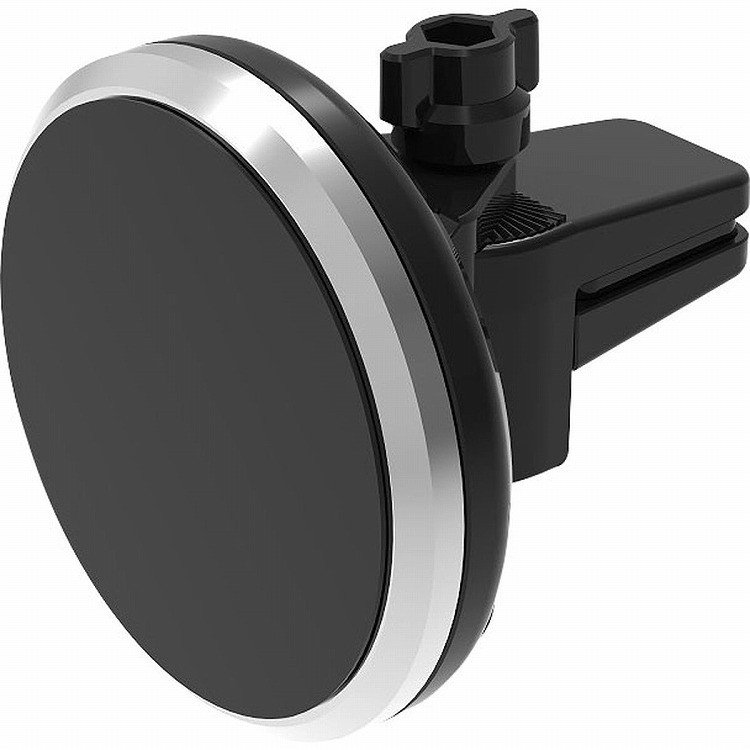 【商品説明】●手帳カバーに対応したマグネットホルダー。【商品詳細】●エアコン、貼り付けの2通り。●上下左右に向きの調整が可能。●本体サイズ(約):W50×H50×D47mm。●パッケージサイズ(約):W100×H180×D70mm。【代引き...