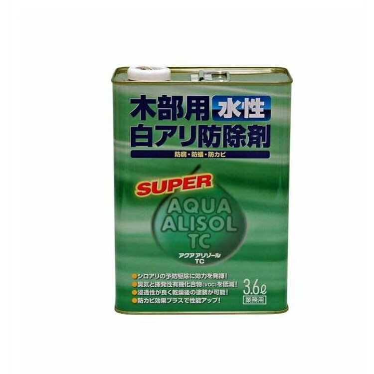 【商品情報】●『アクアアリゾールTC』は、水性タイプで臭いが少なく、VOC(揮発性有機化合物)を低減し、防カビ効果もある木材保存剤です。【代引きについて】こちらの商品は、代引きでの出荷は受け付けておりません。【送料について】北海道、沖縄、離...