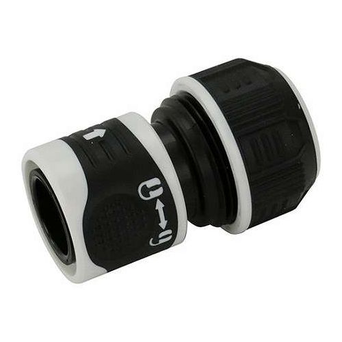 【用途】●一般散水用品。【商品説明】●これ1つで内径12mm〜19mmまでのホースに対応します。●幅広いホースに対応、ニップルとホースをつなぎます。●ラバー付き滑り止め仕様です。●作業中不意に外れないロック機能付きです。《スペック》■大口径...