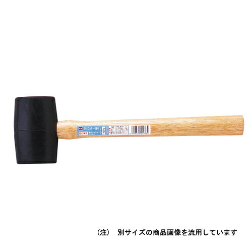 【用途】木製品組立て。【機能・特徴】良質の国産ゴム使用で粘りがある。【仕様】●サイズ：全長360mm。●全重量：620g。●頭寸法：口径64mm。●頭寸法：長さ104mm。【材質】●天然ゴム。【商品サイズ】奥行360×幅104×高さ64mm...