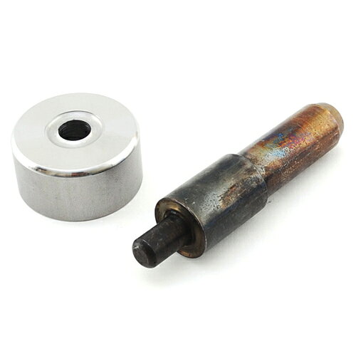 【用途】専用打ち棒。【機能・特徴】（4977292176453）SK11ステンレス製両面ハトメ15mm SH-15をご使用下さい。大工道具：錐・ピット・皮ポンチ・ハトメ：ハトメパンチ SK11：強力打ち棒‐両面15mm用：SHP-15 ■商...